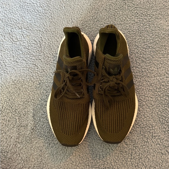 adidas | Shoes | Adidas Mens Olive Green Sneakers | Poshmark